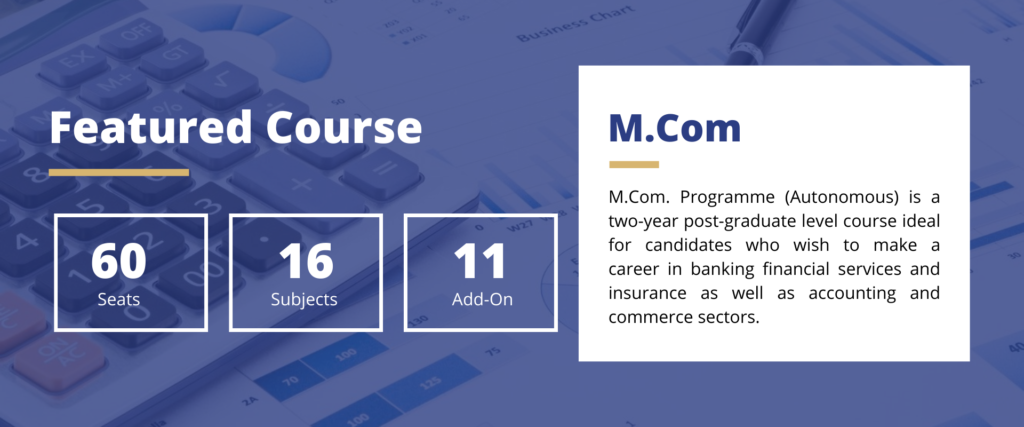 M.Com – MES Garware College of Commerce. Pune MH India