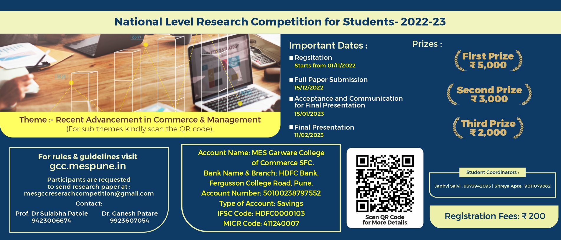 MES Garware College of Commerce. Pune MH India